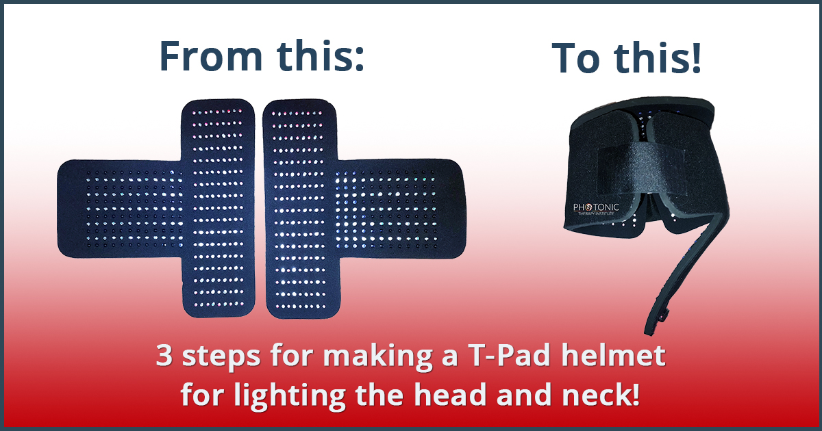 Easy Peasy T-Pad Helmet! – Members – Photonic Therapy Institute