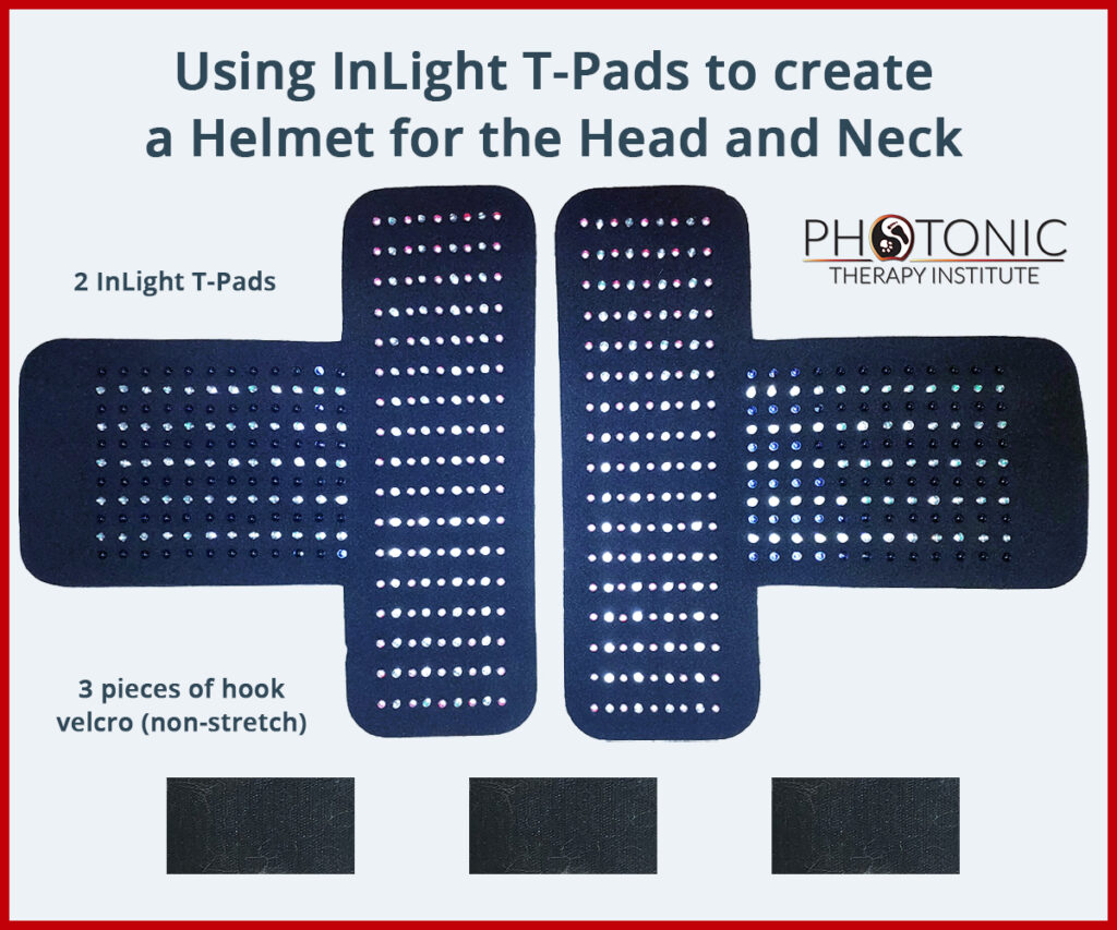 Easy Peasy T-Pad Helmet! – Members – Photonic Therapy Institute