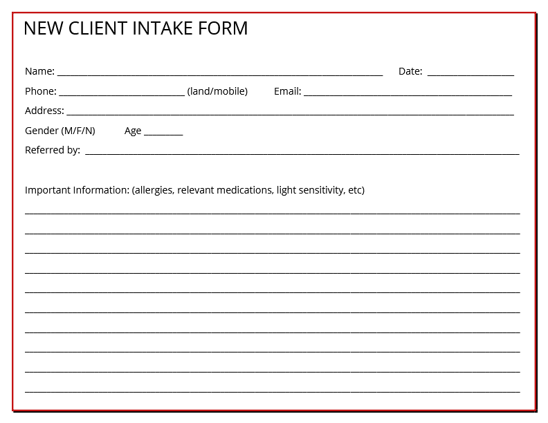 Record Keeping – Members – Photonic Therapy Institute